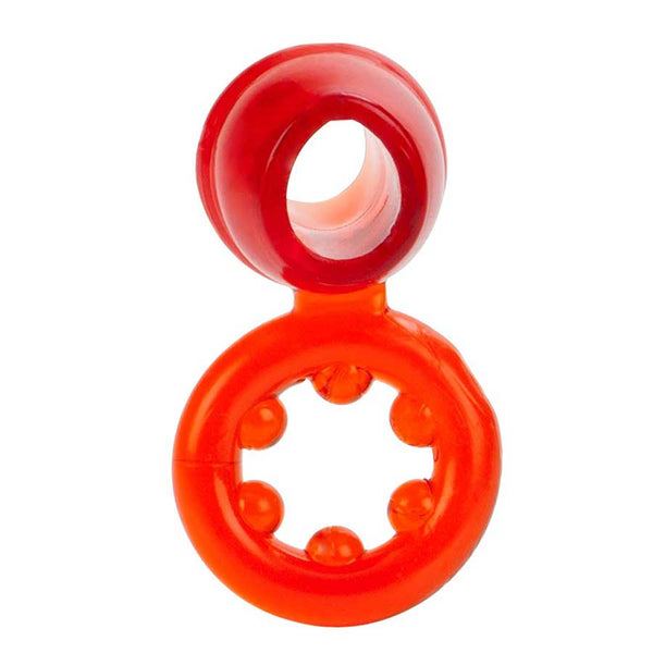 Dual Support Magnum Cock and Ball Ring for Men by Cal Exotics