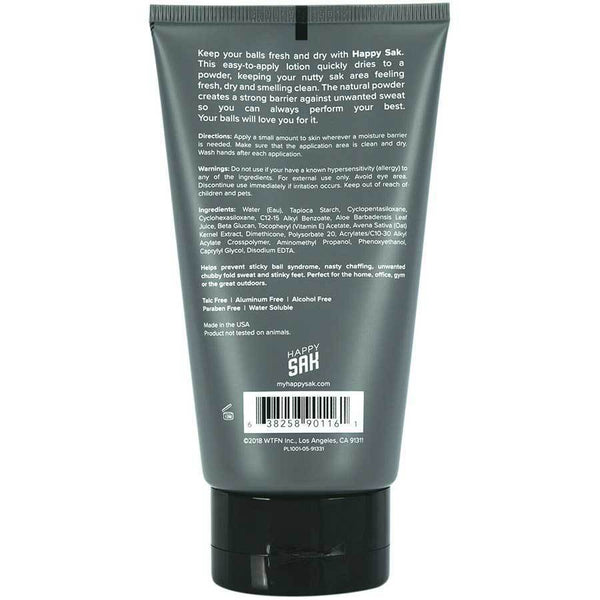 Men's Moisture Control Lotion by Happy Sak 5 oz | Keep Your Balls Dry
